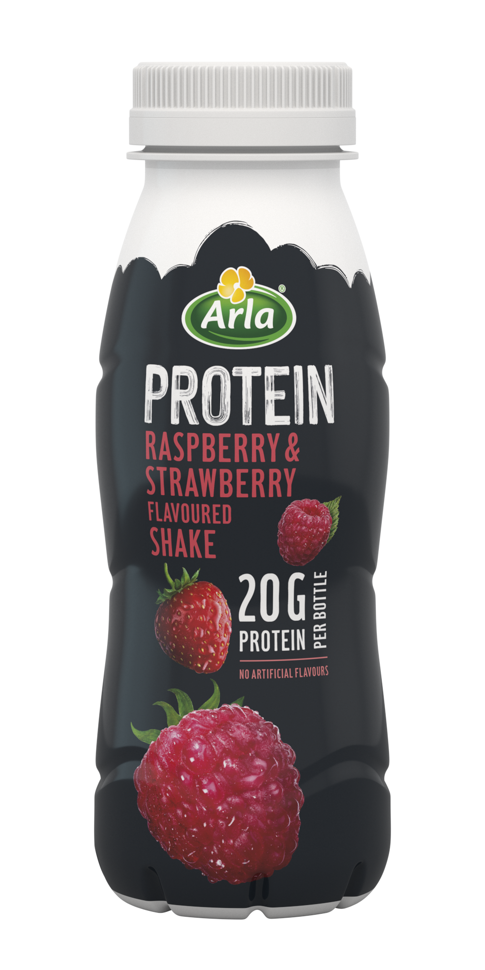 Arla Protein Raspberry and Strawberry flavoured shake 225ml | Arla UK