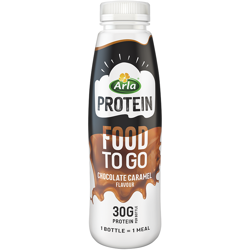 Arla Protein Chocolate Caramel Meal Replacement Shake 500ml | Arla UK