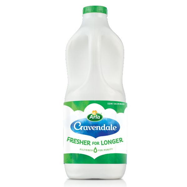 Cravendale Semi skimmed Milk 2l | Arla UK